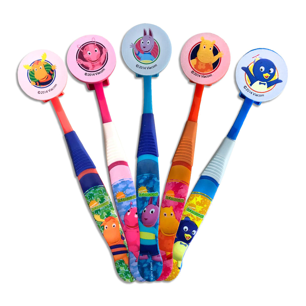 Escova Dental Backyardigans com Capa