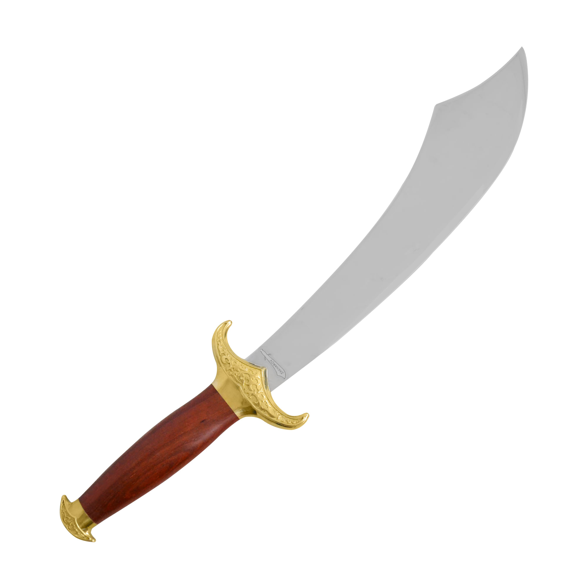 Espada Árabe com Suporte de Madeira 23'' - Zakharov