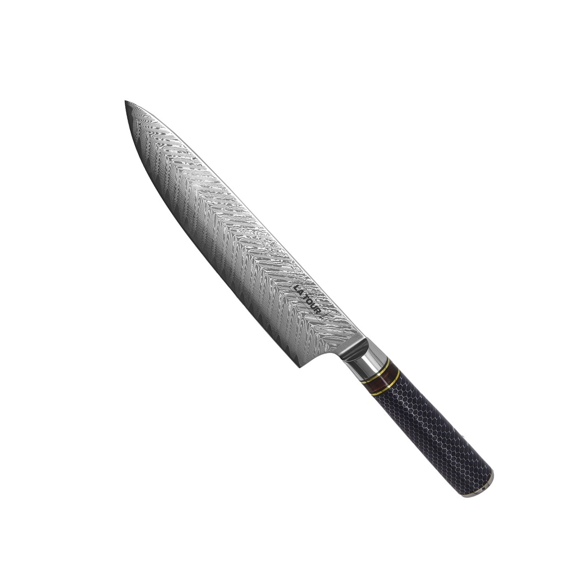 Faca Chef com Cabo Decorado 8"